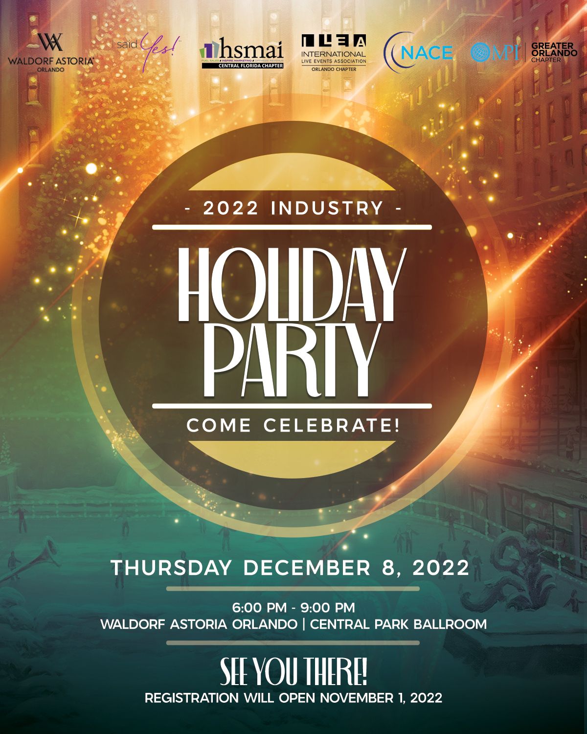 Joint Industry Holiday Party - I Said Yes!